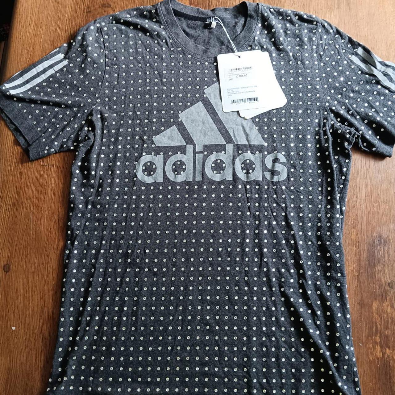 Vintage reworked Adidas tee. Labels and tags still... - Depop