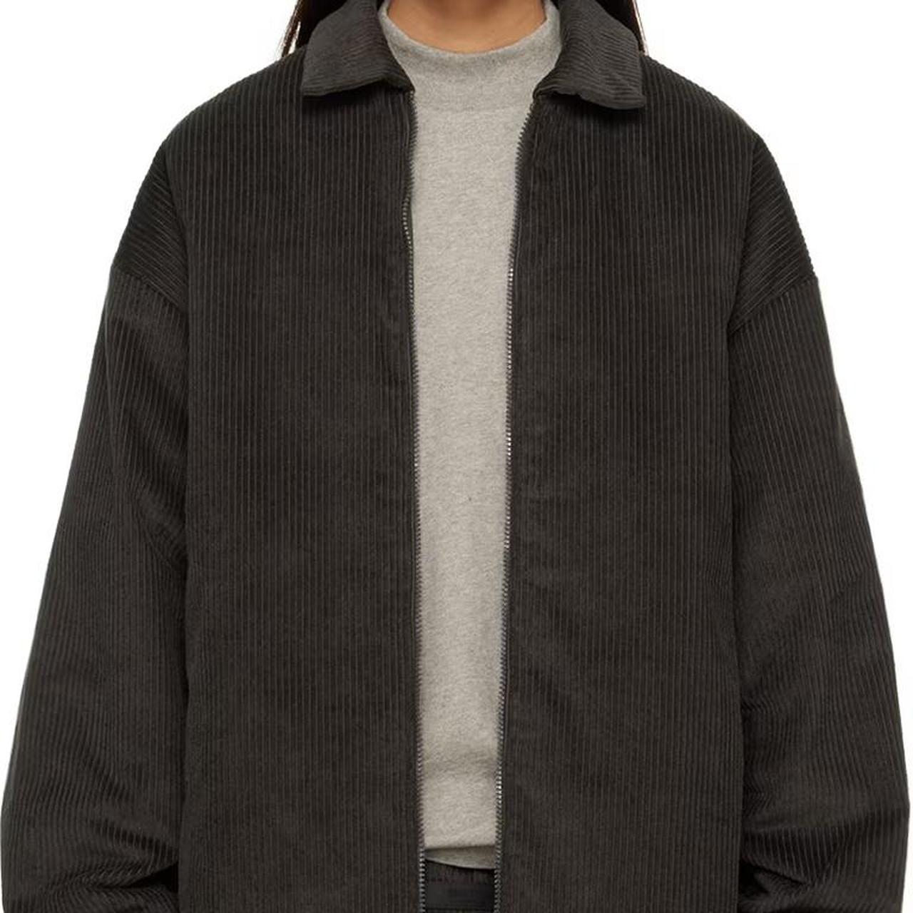 Fear of God Essentials - Gray Shirttail Corduroy... | Depop