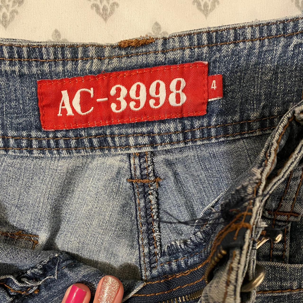 AC-3998 jeans with built in belt - size 4 - comes... - Depop
