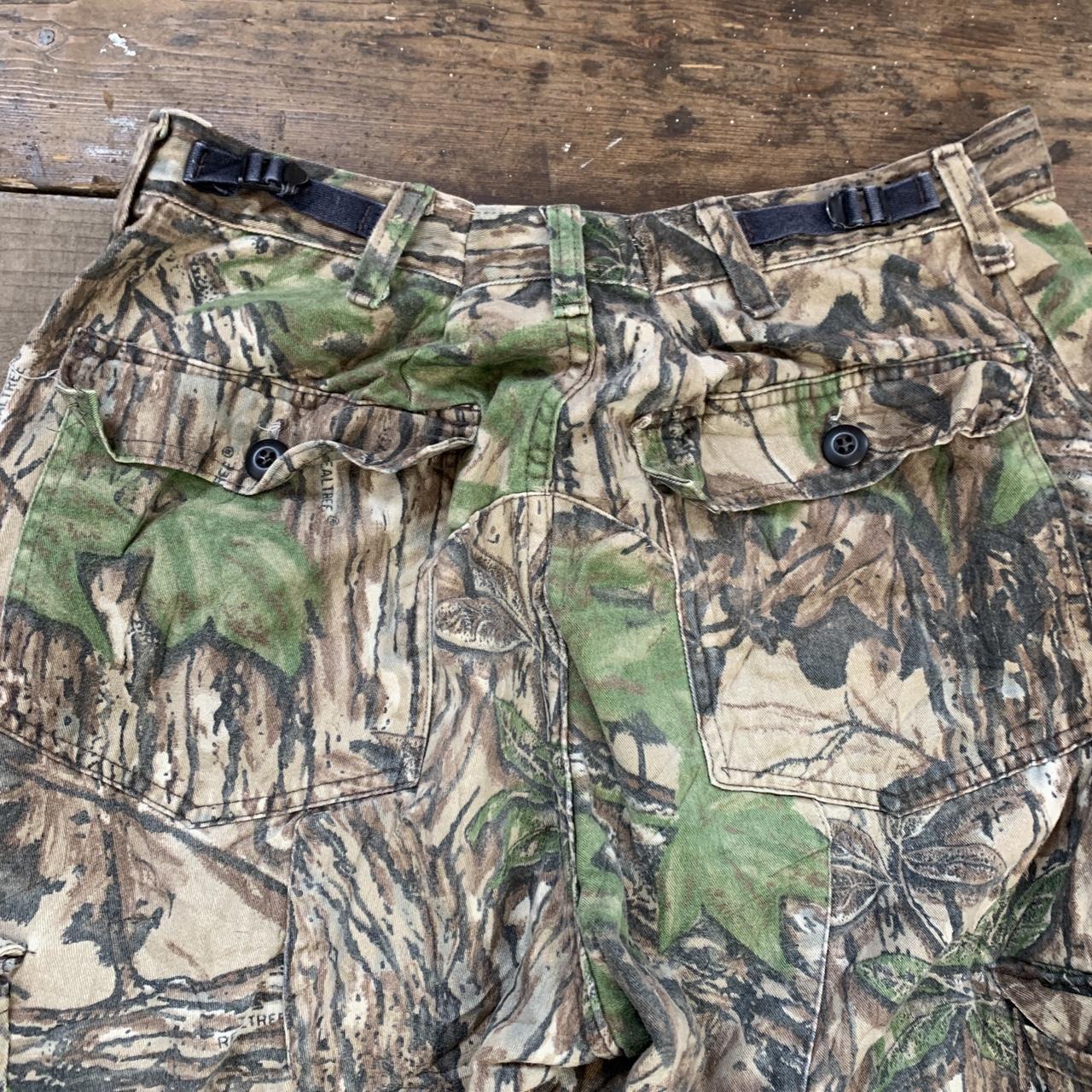 Vintage RealTree Camo Cargo Pants Hunting straight... - Depop
