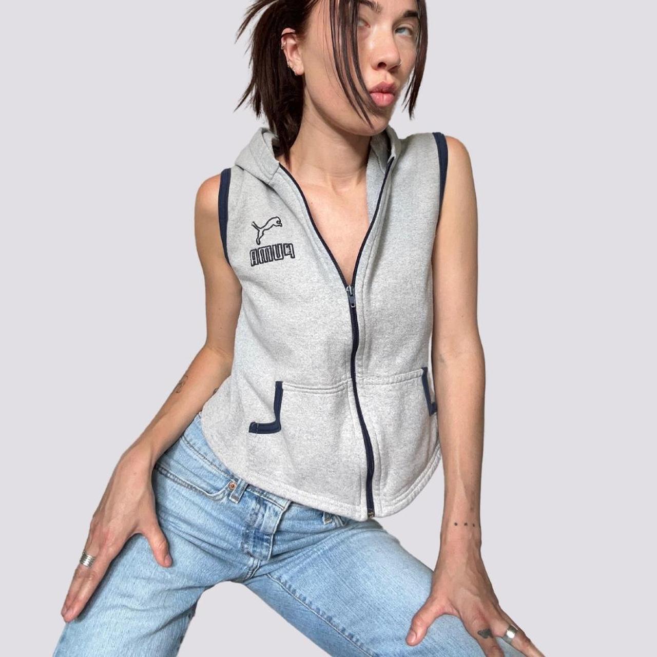 PUMA CROP VEST - Depop