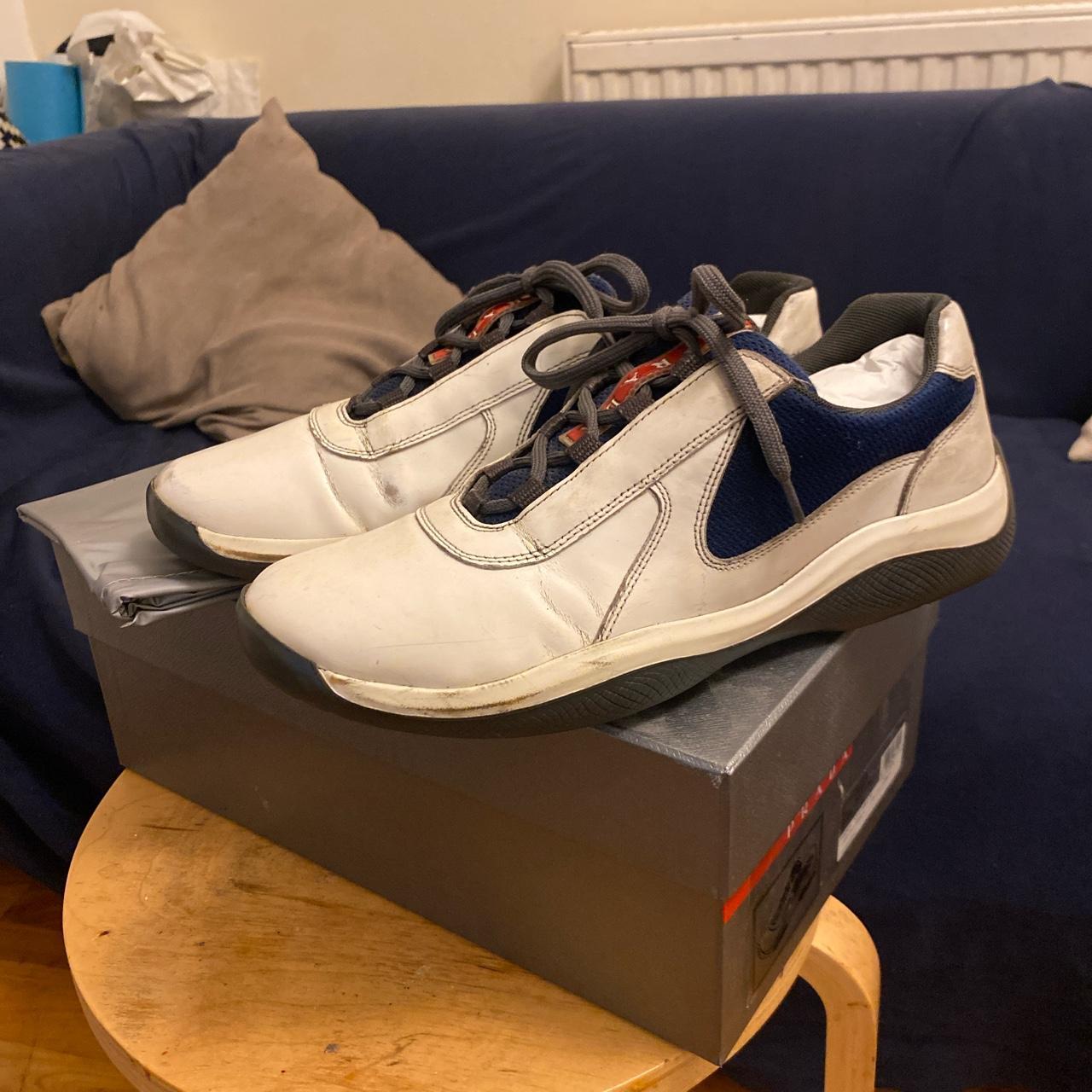 Prada Americas Cup, Prada size 6.5 but fit a uk8,... - Depop