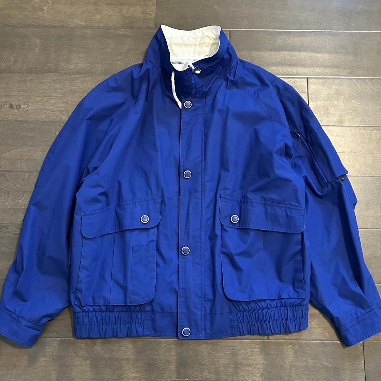 vintage london fog windbreaker jacket parka fits... - Depop