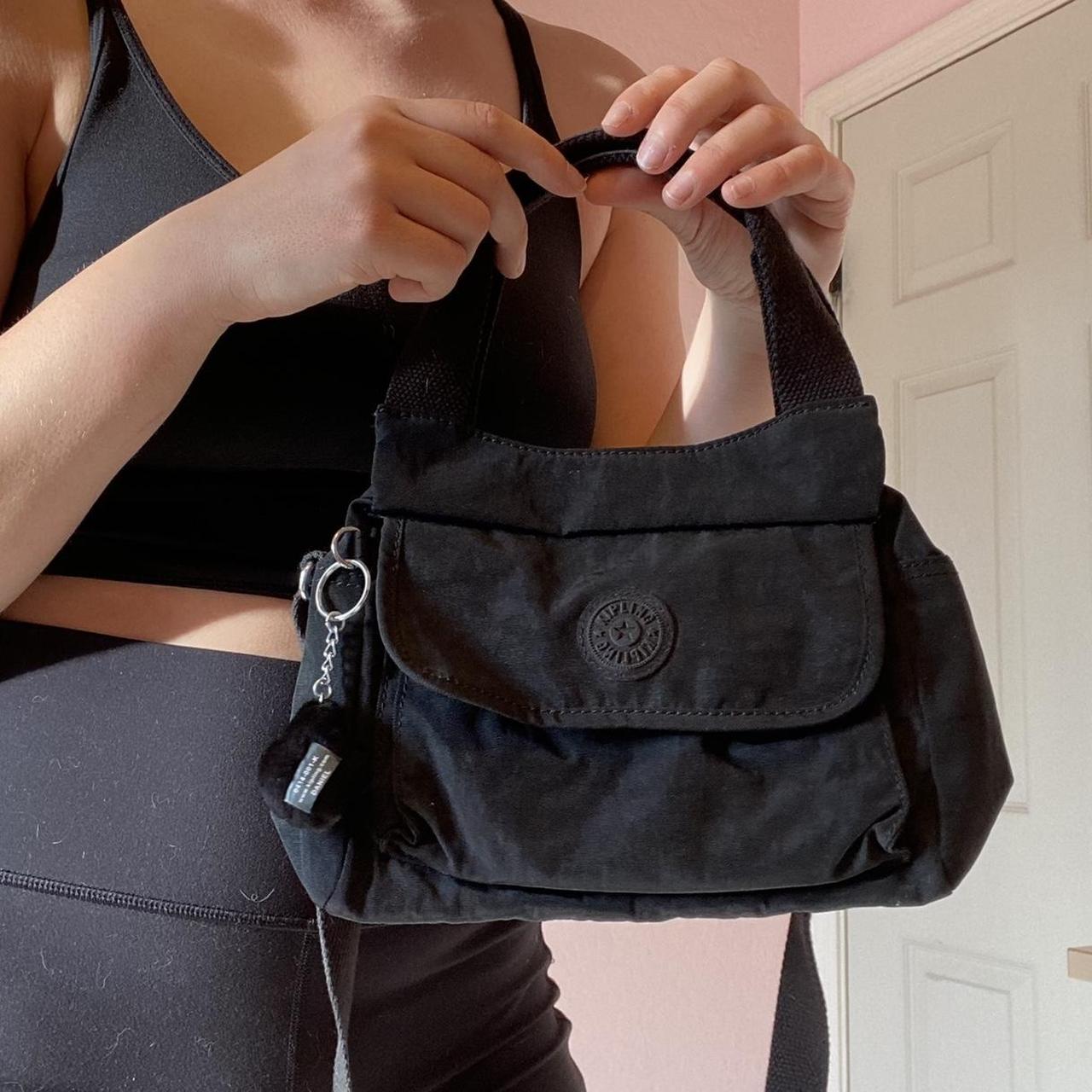 mini Kipling bag, crossbody style with adjustable... - Depop