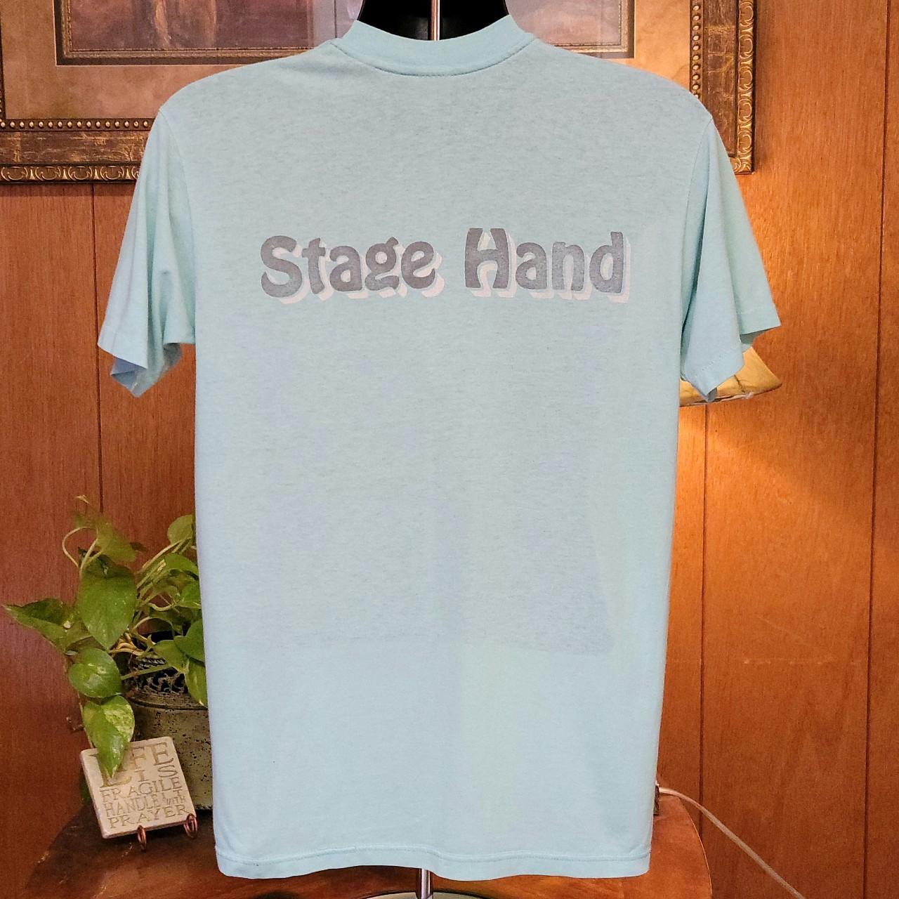 Vintage 80s Alabama Band Stage Hand Single Stitch... - Depop