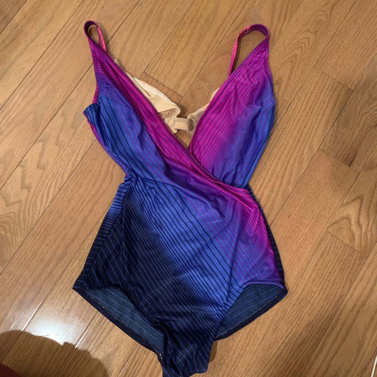 Jantzen Vintage One Piece Bathing Suit Size 10 Depop