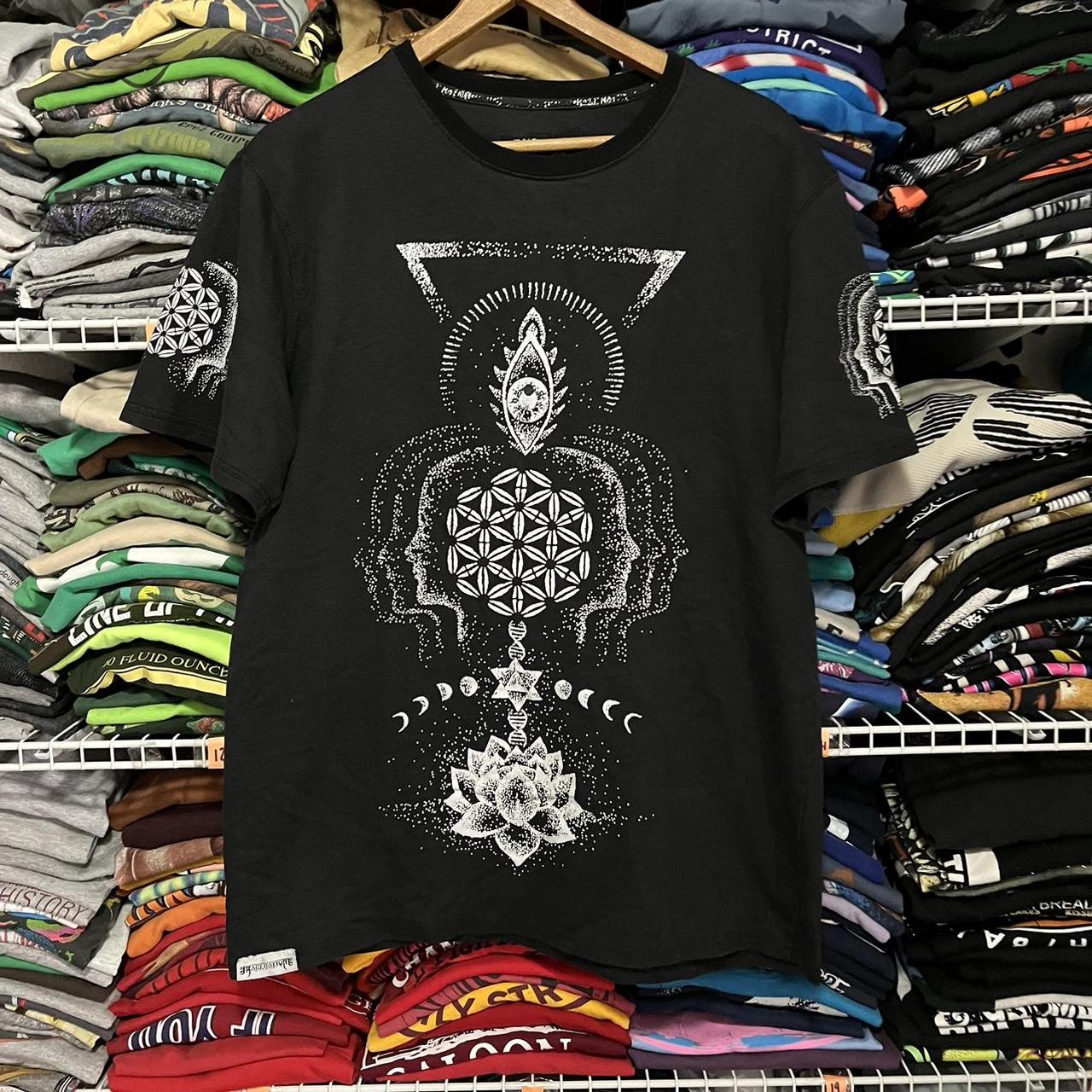 Rage nation Glenn Thompson sacred geometry art t... - Depop