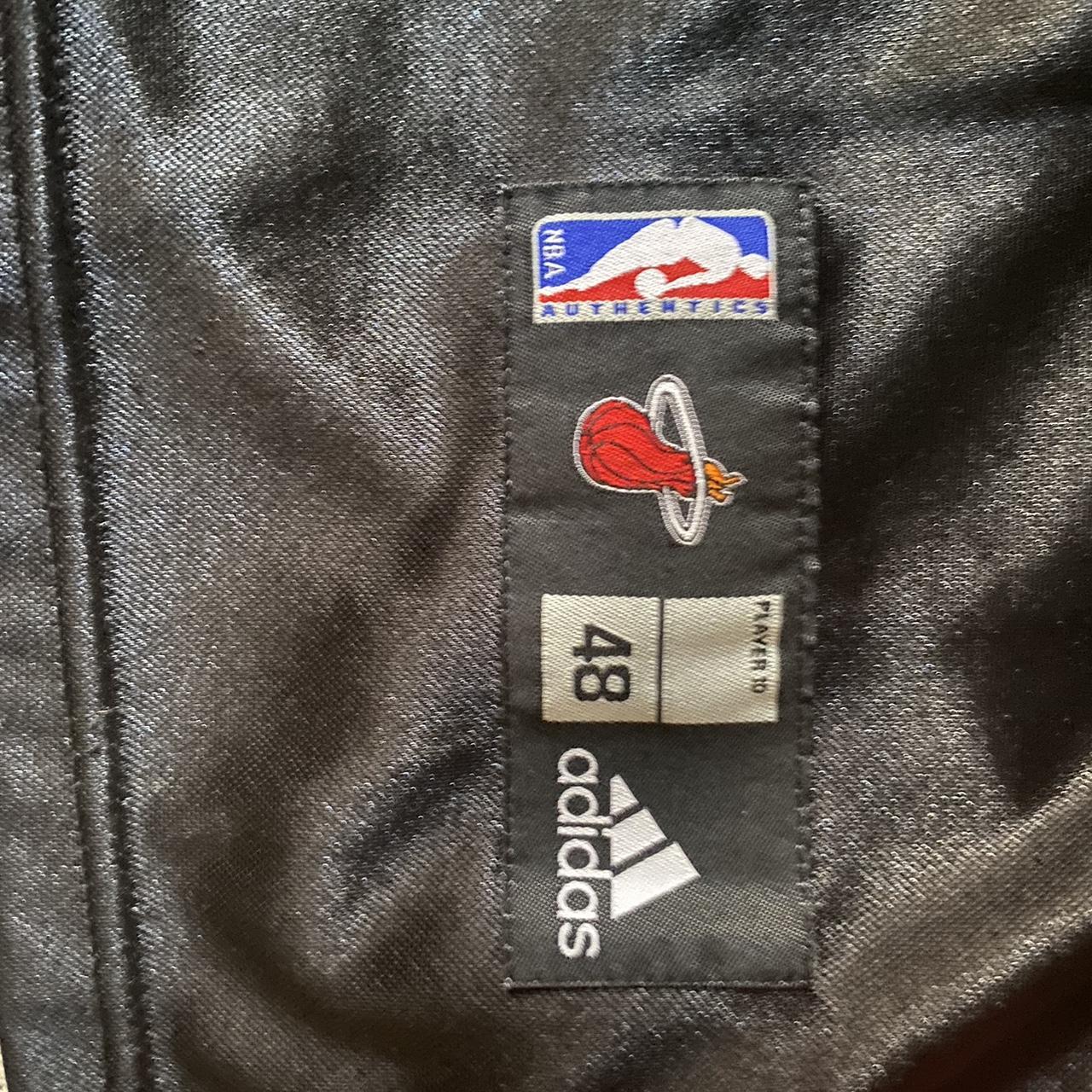Lebron James Miami Heat Adidas jersey size size 48... - Depop