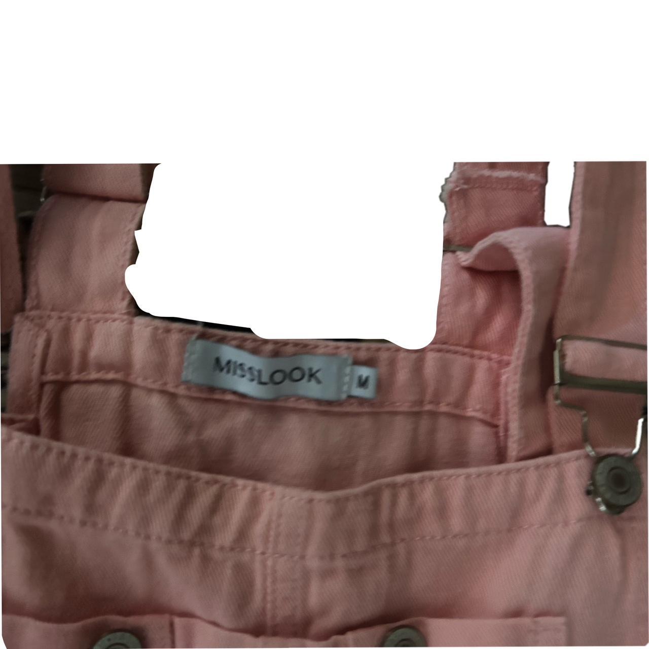 Cute floral baby pink overalls Size: youth... - Depop