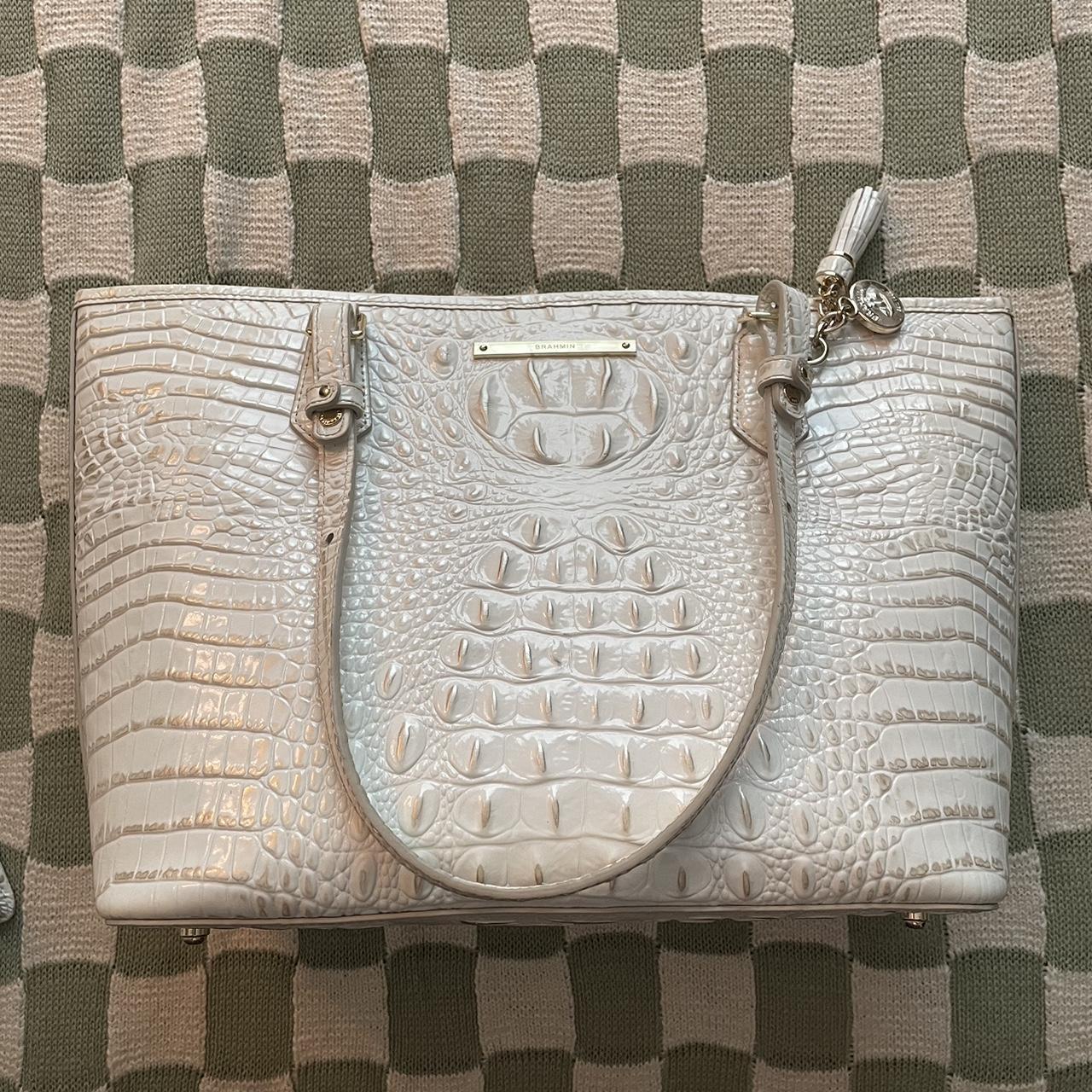 Alligator Brahmin Bag. Been in a closet for a very... - Depop