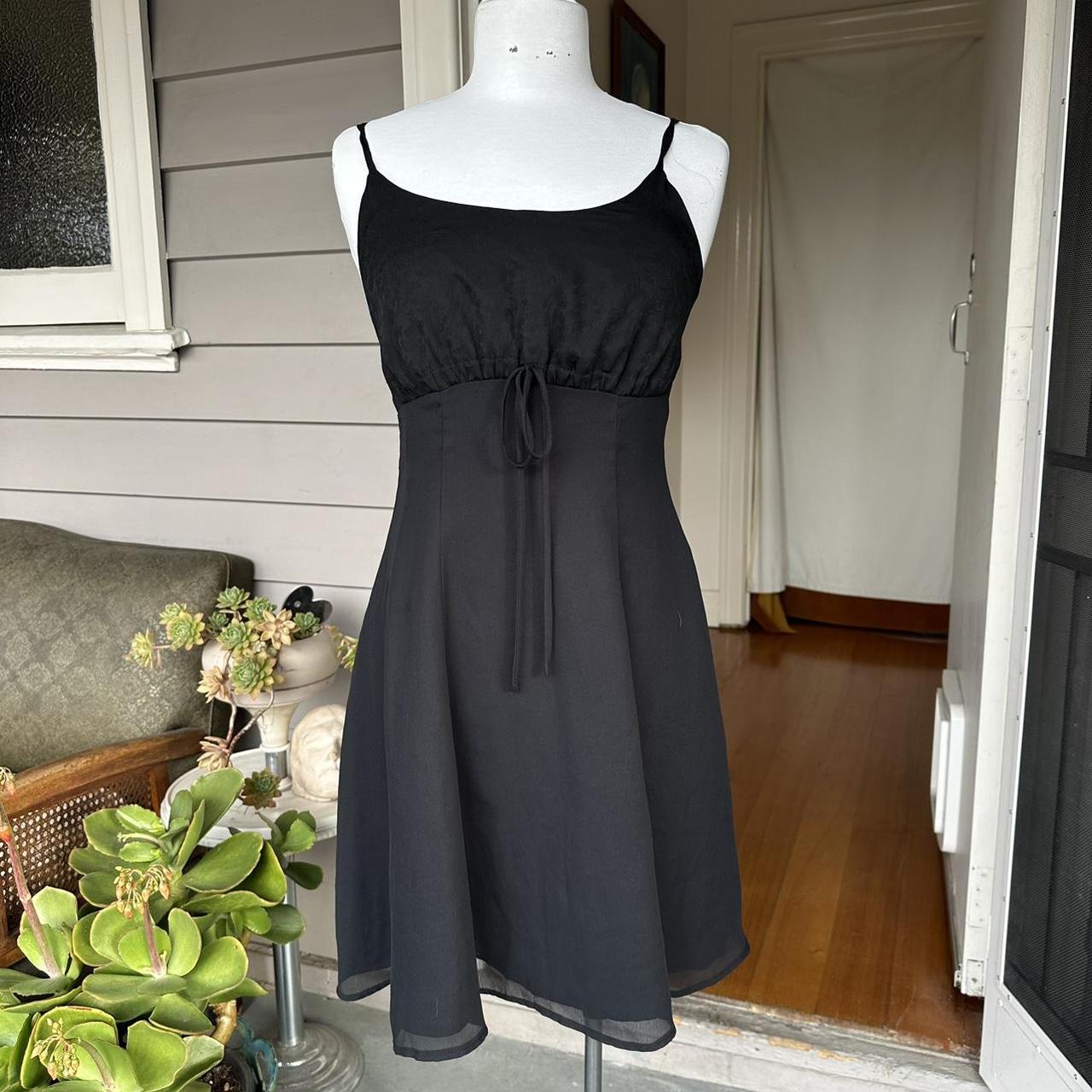 Vintage 90s Miss Shop black dress. Super cute and... - Depop