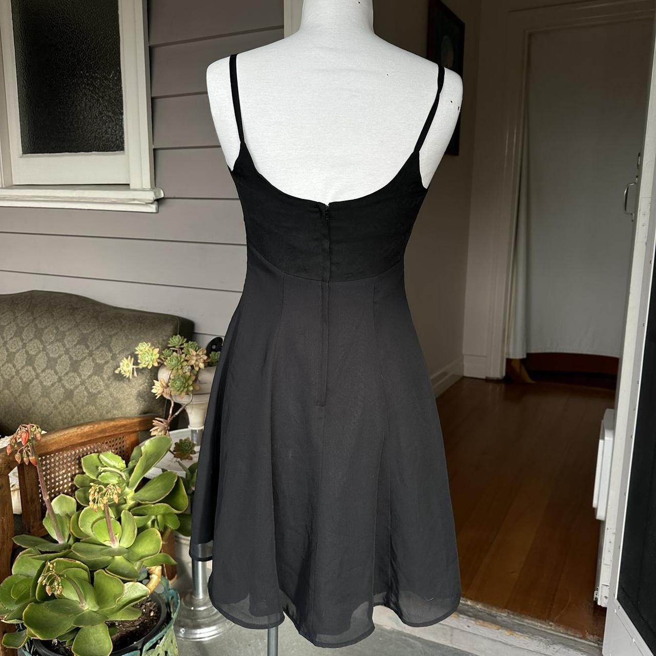 Vintage 90s Miss Shop black dress. Super cute and... - Depop