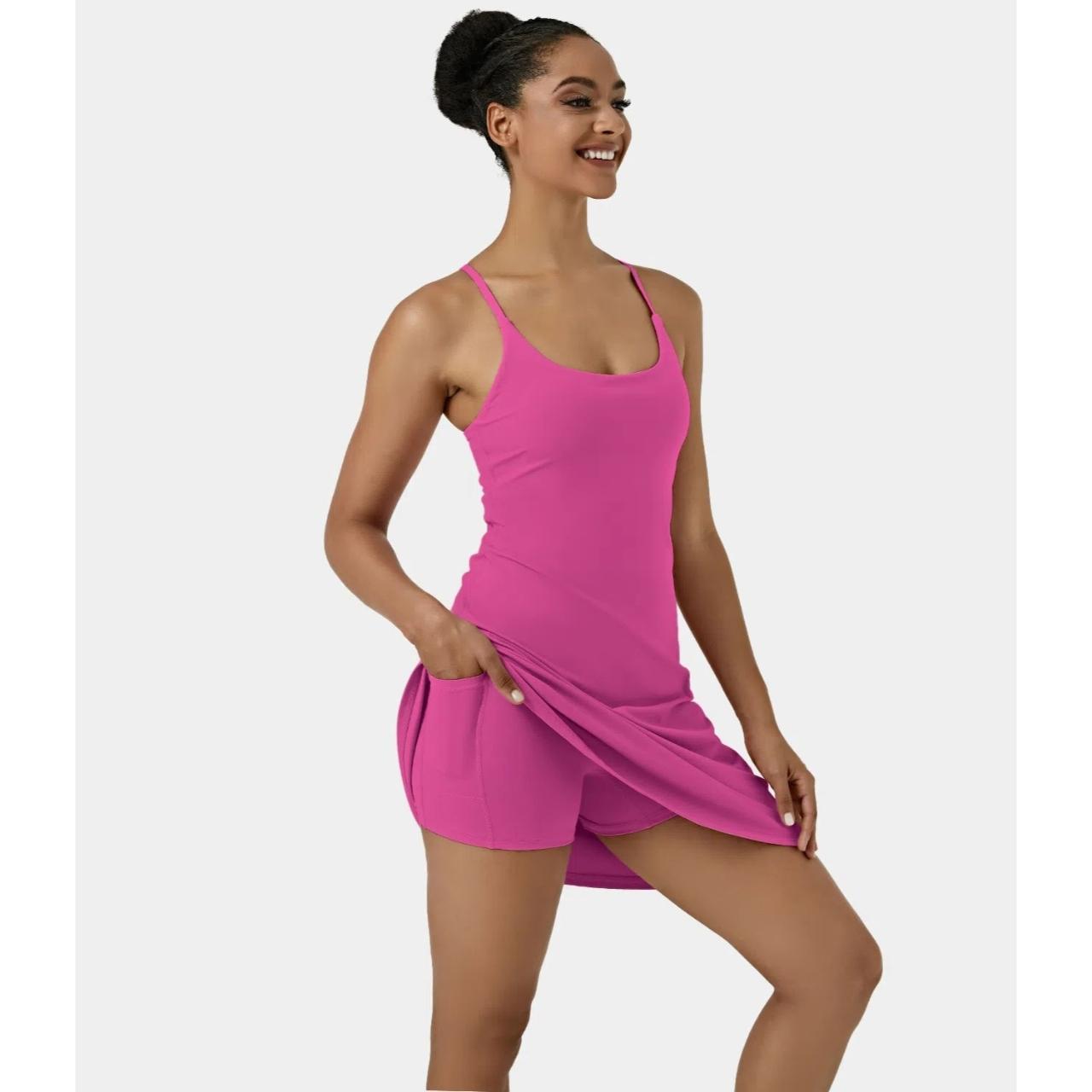 Halara Softlyzero Airy Adjustable Strap 2-in-1... - Depop