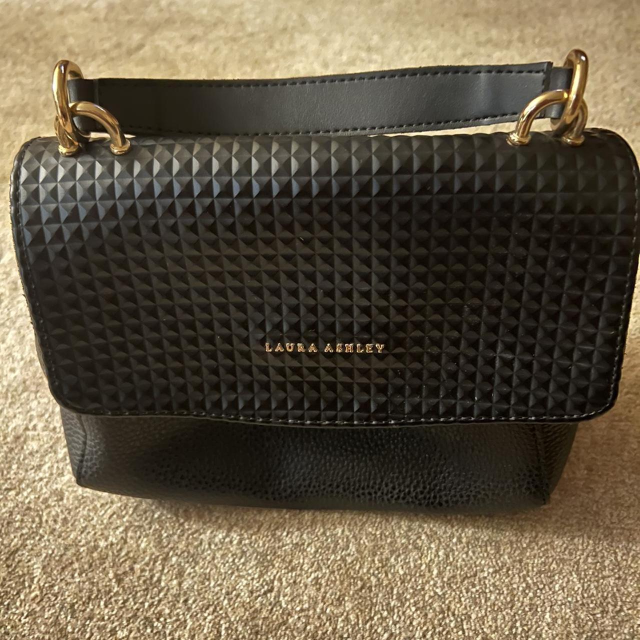 Laura Ashley Women's Black Bag | Depop