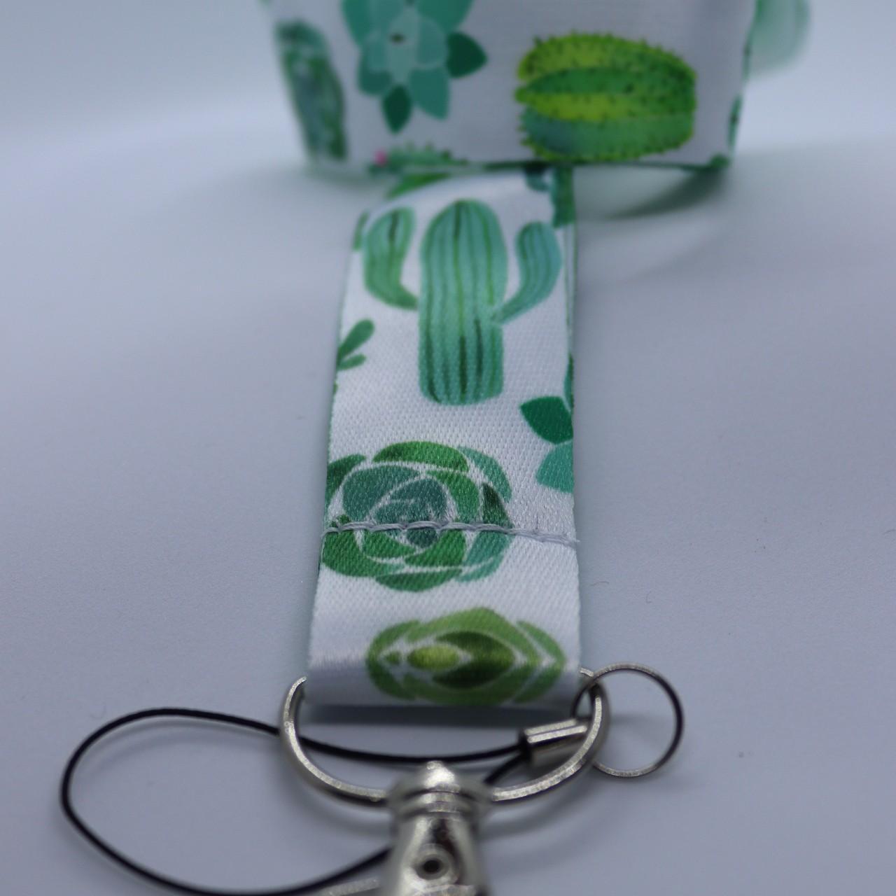 Cactus Plant Lanyard ID Badge Key Holder New With... - Depop
