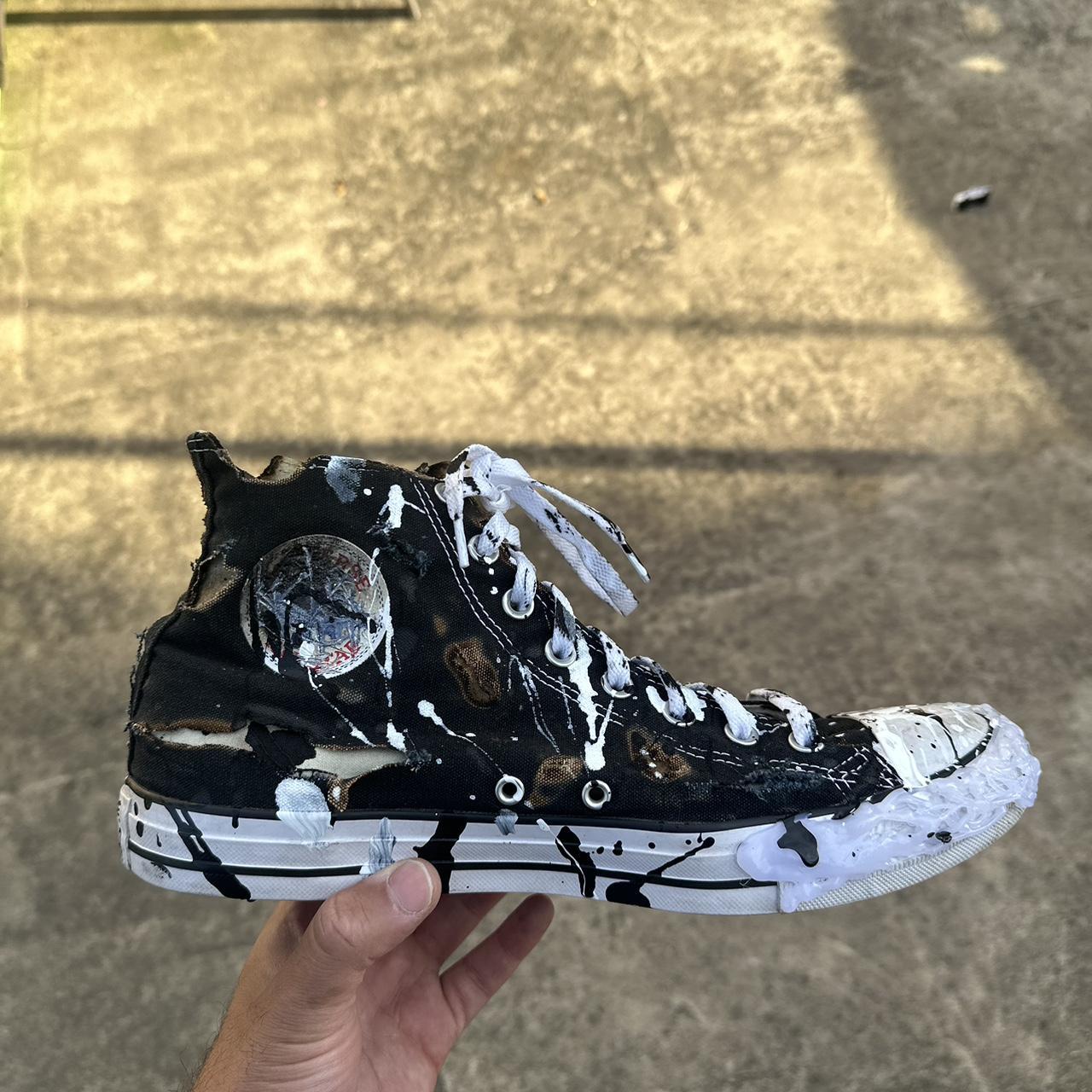 Destroyed converse by battlesweface 1of1 Any size | Depop Destroyed converse by battlesweface 1of1 Any size | Depop