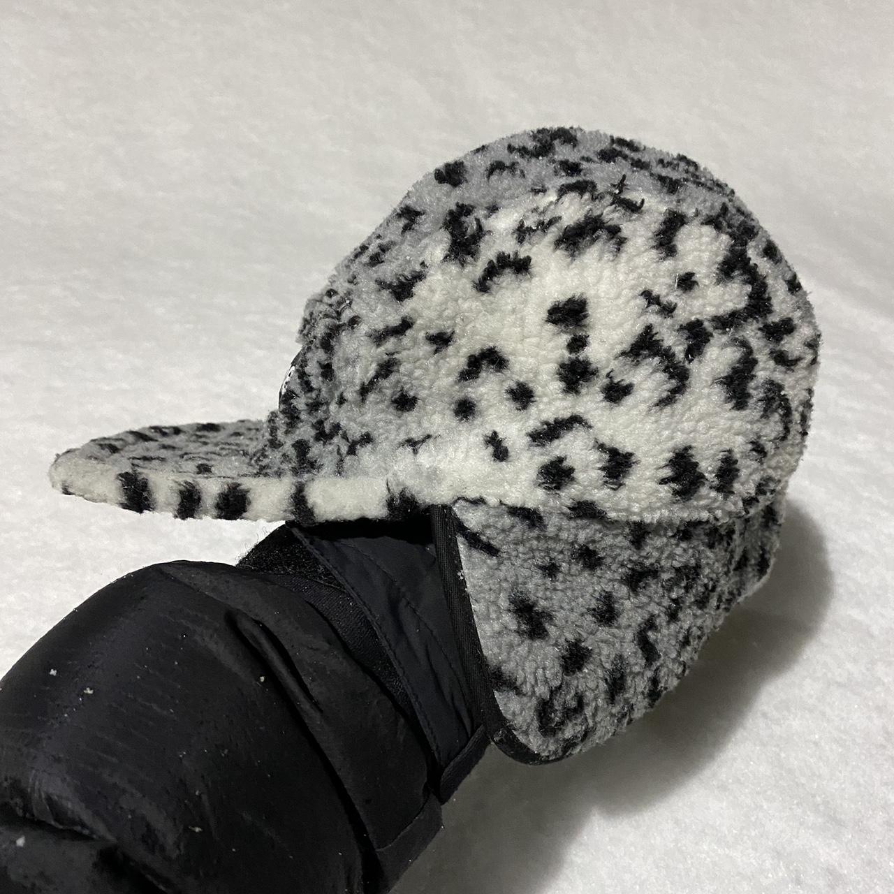 Supreme Leopard Polar Fleece Earflap Camp Cap -size... - Depop