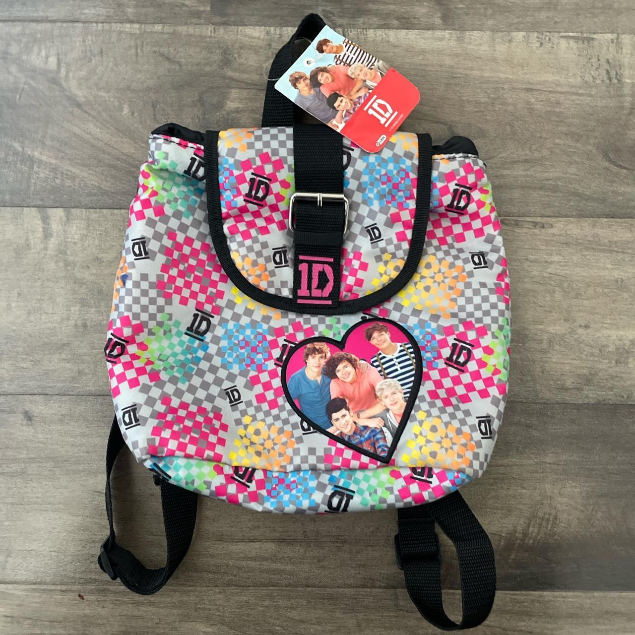 NWT Rare One Direction Mini Backpack Purse Bag W /... - Depop