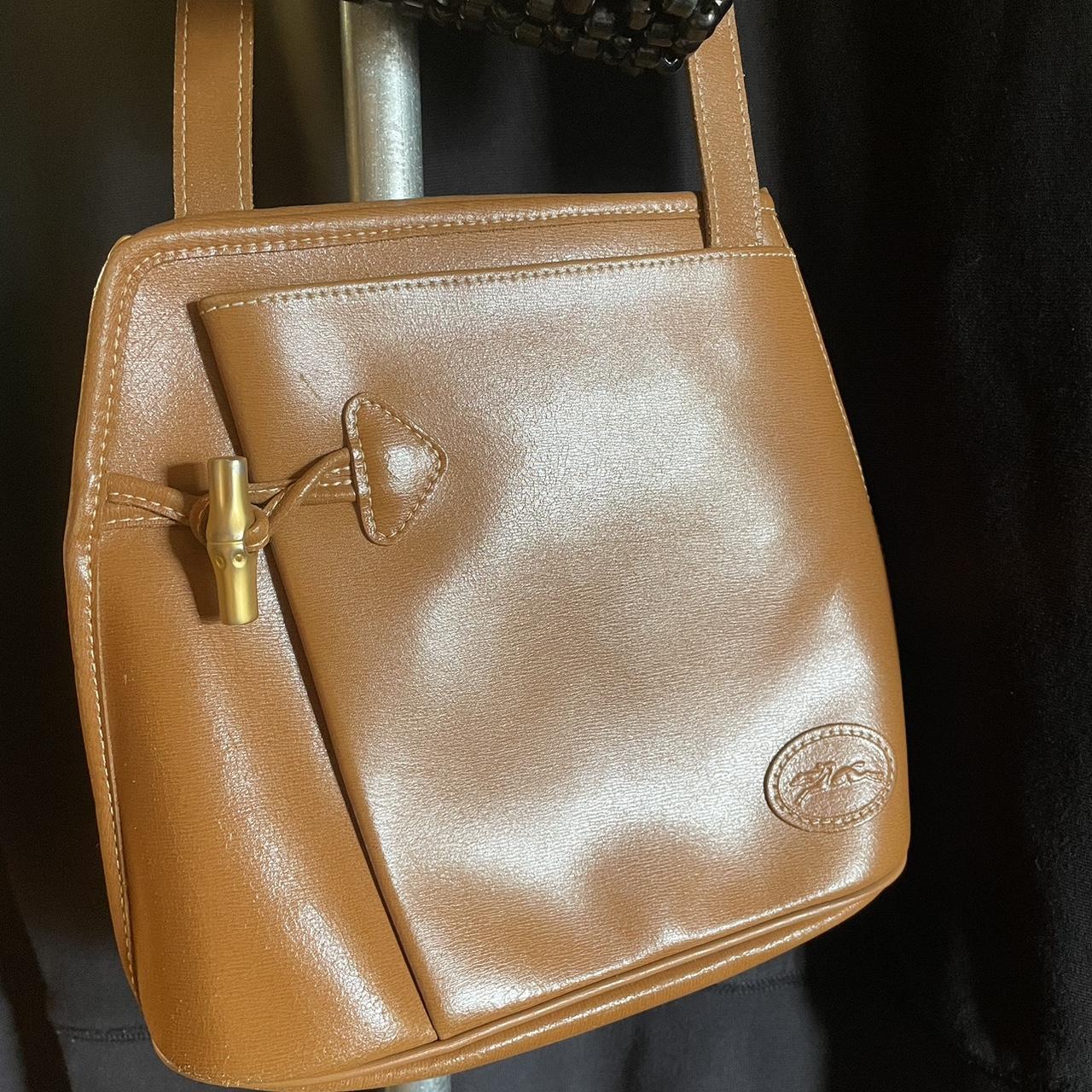 Longchamp Women's Tan Bag | Depop