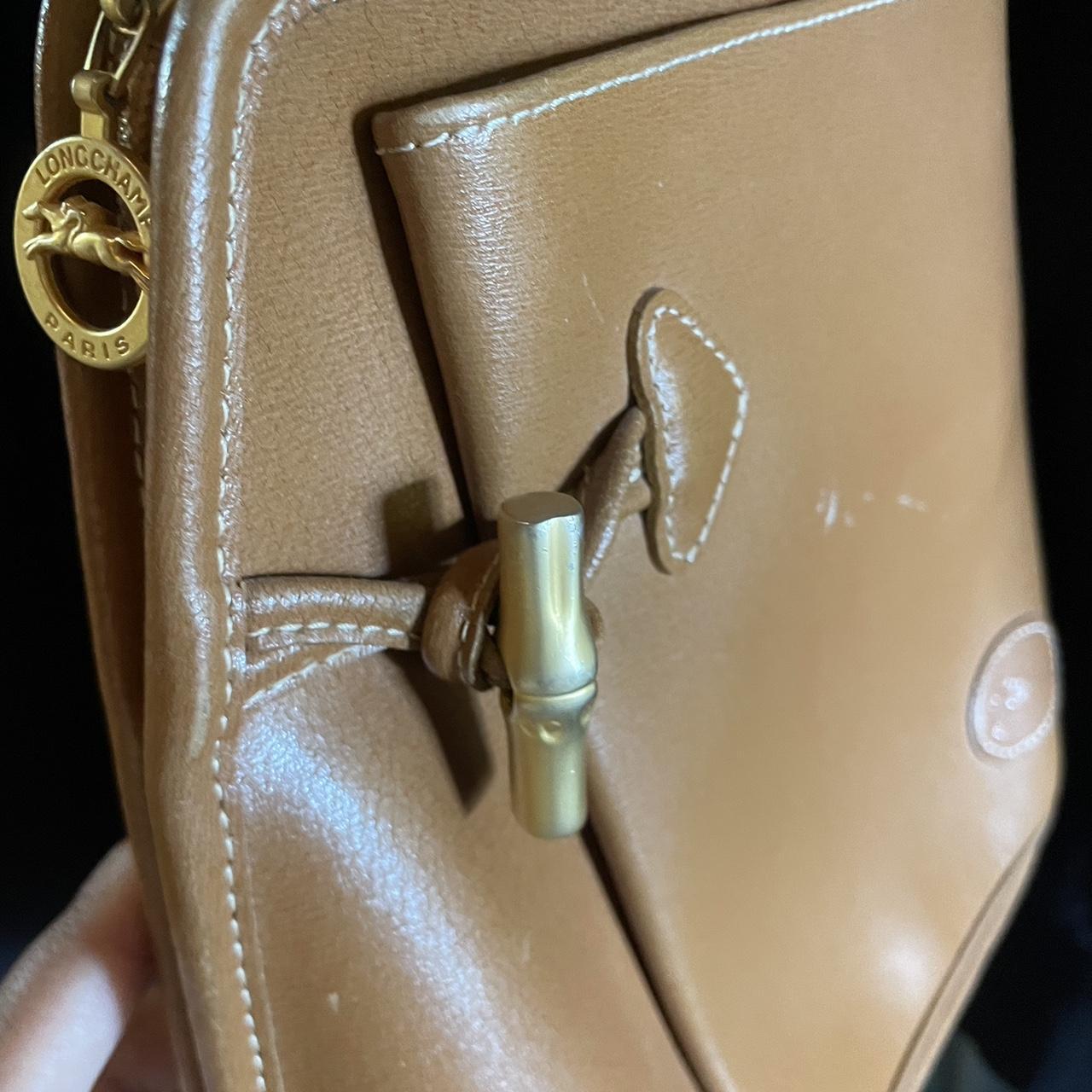 Longchamp Women's Tan Bag | Depop