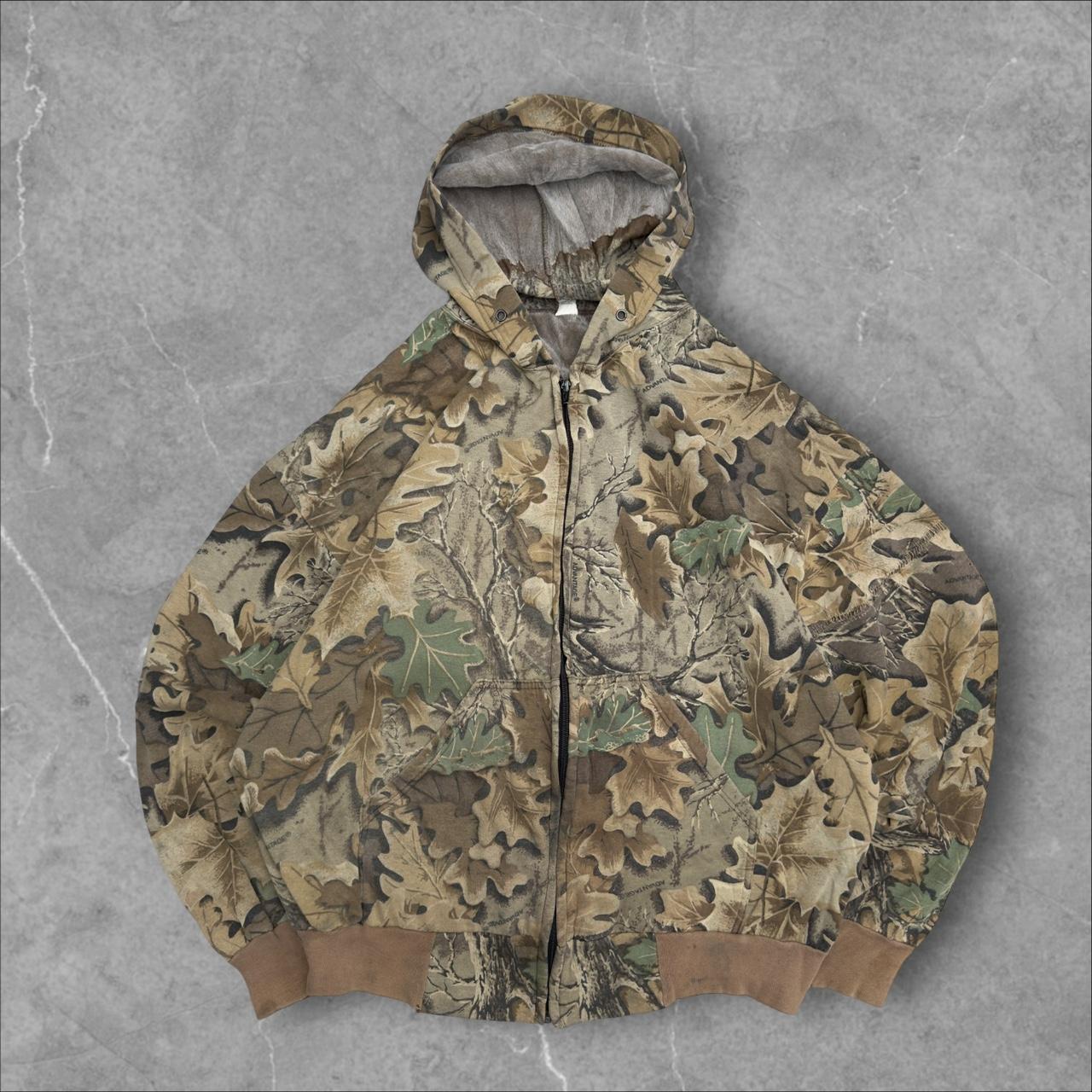 Men’s real tree camo hoodie. Beaut heavyweight boxy... - Depop