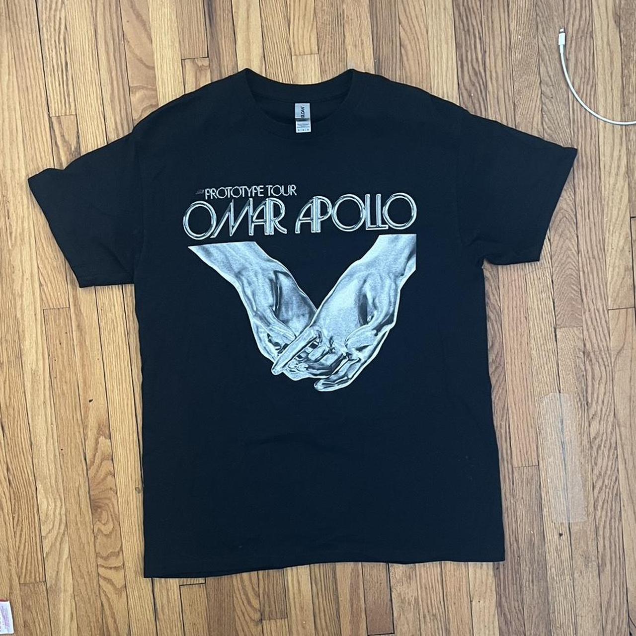 Omar apollo merch Prototype tour Only worn once! - Depop