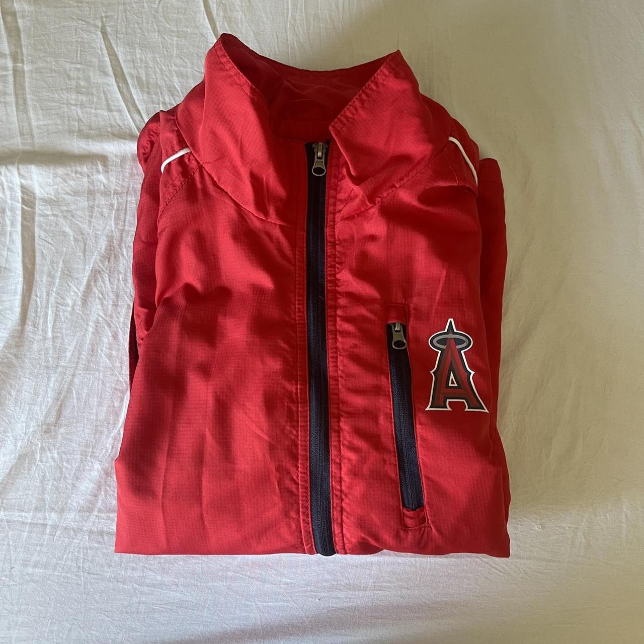 Angel’s baseball windbreaker Size L Has small... - Depop