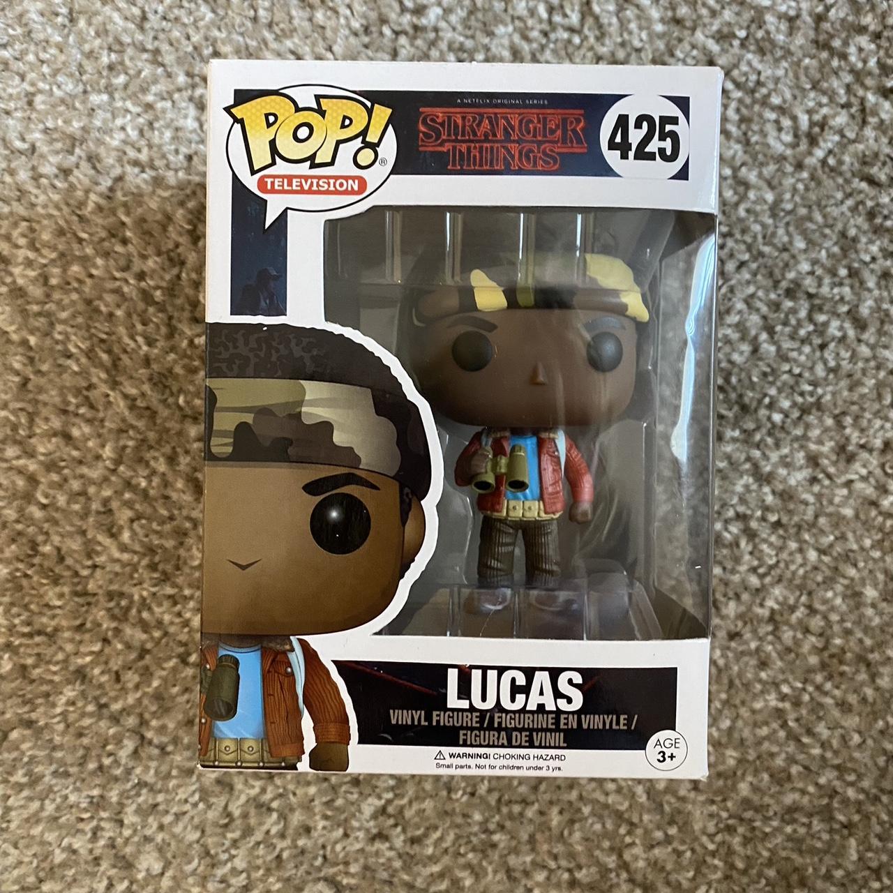 Stranger Things Lucas Sinclair Funko Pop He’s only... - Depop
