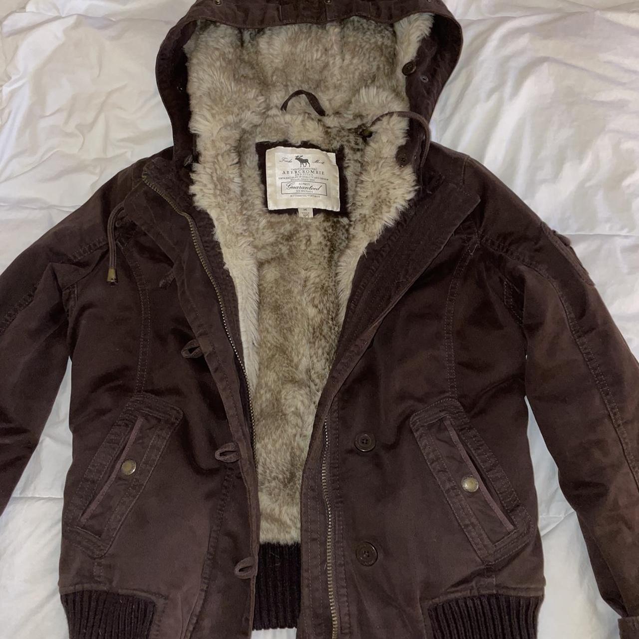 vintage abercrombie and fitch jacket🫎 size m perfect... - Depop