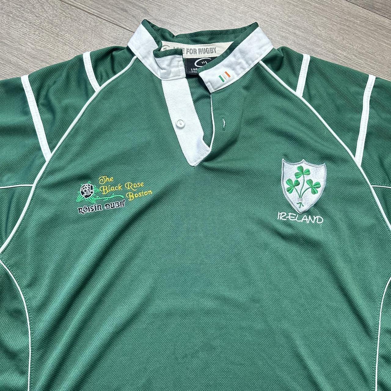 Vintage Ireland Rugby Polo!!! -Excellent... - Depop