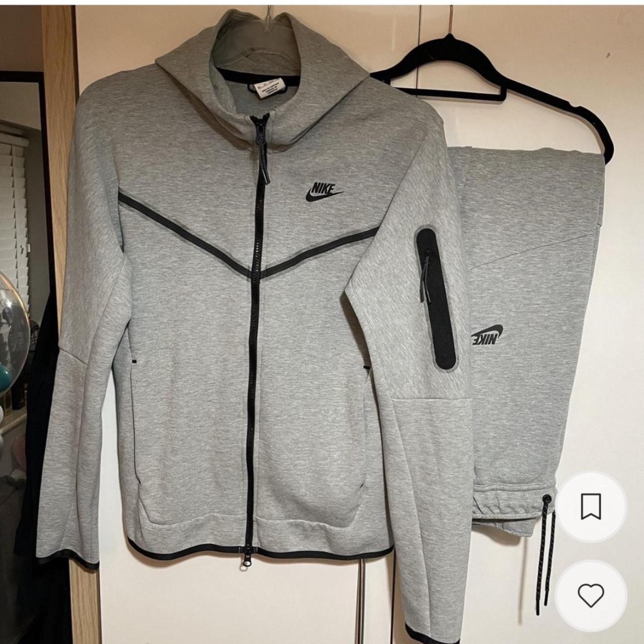 Nike tech fleece tracksuit Grey #Nike #techfleece... - Depop