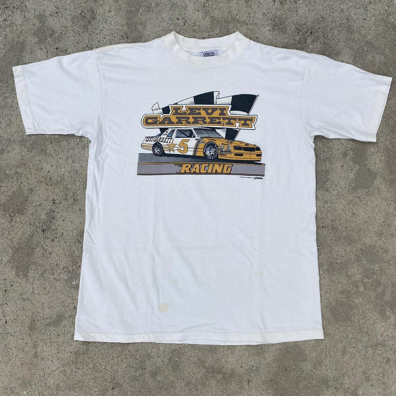 VINTAGE 1990s LEVI GARRETT RACING NASCAR T... - Depop