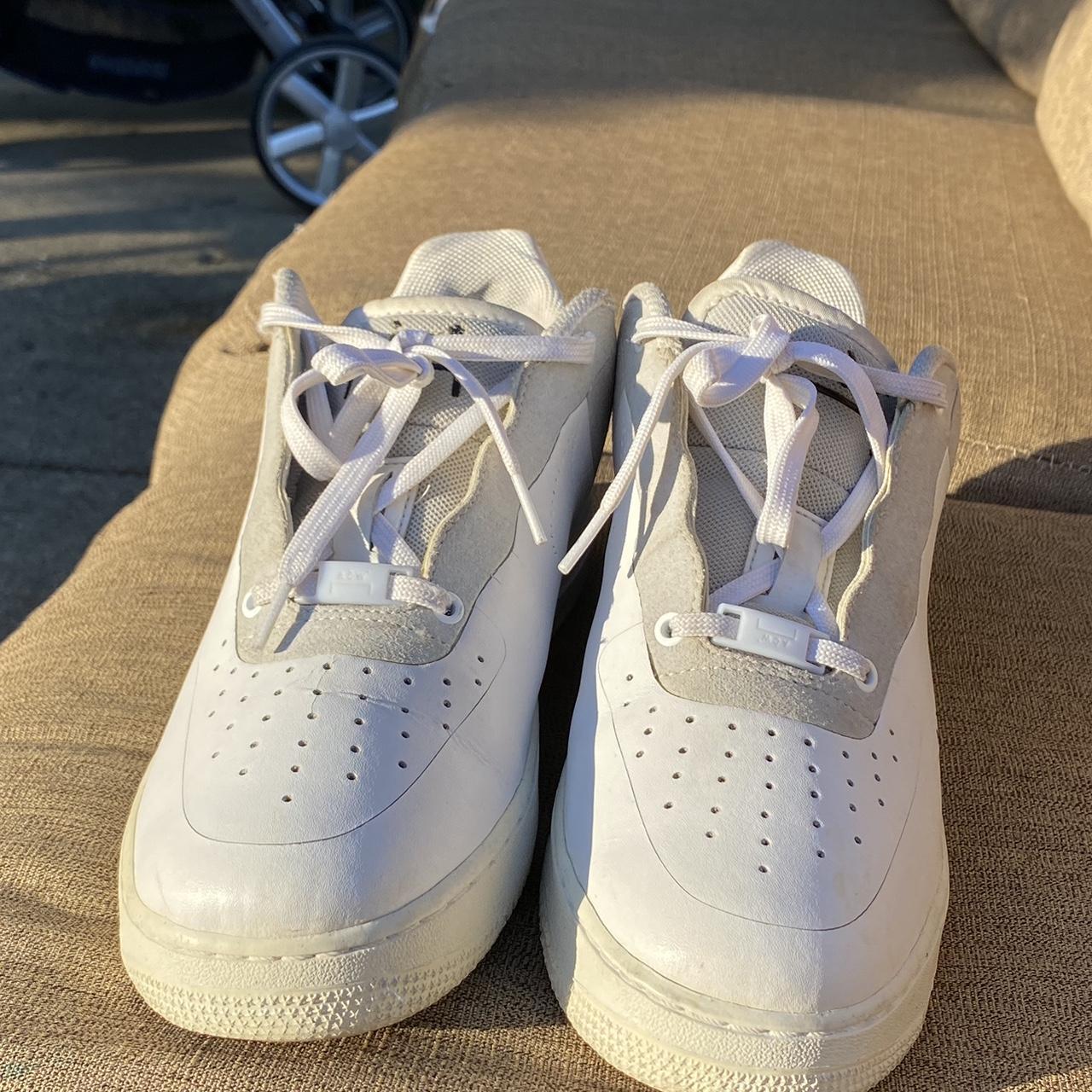 A-COLD-WALL Men's White and Grey Trainers | Depop