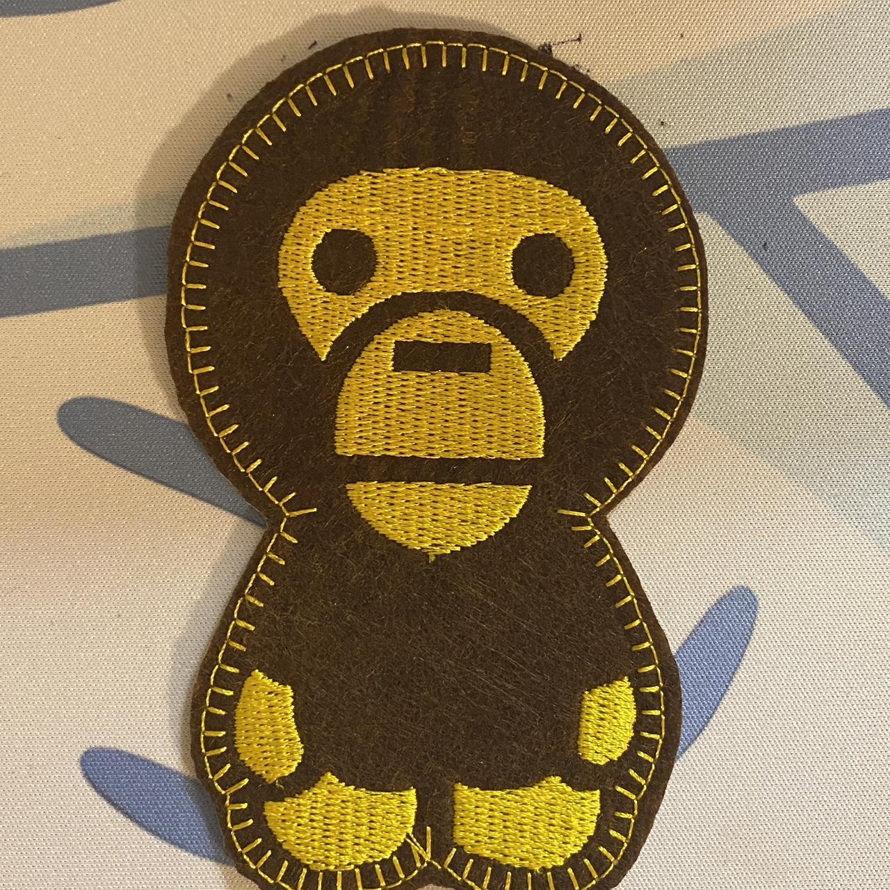Iron on Patch Babymilo Bape bathing ape Brand... - Depop