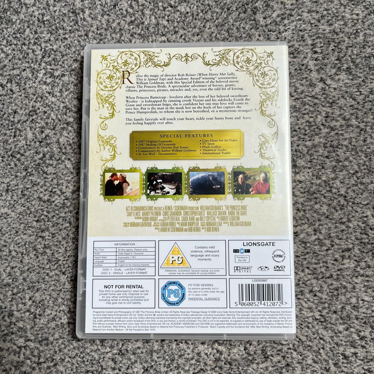 The Princess Bride: Special Edition - DVD Used but... - Depop