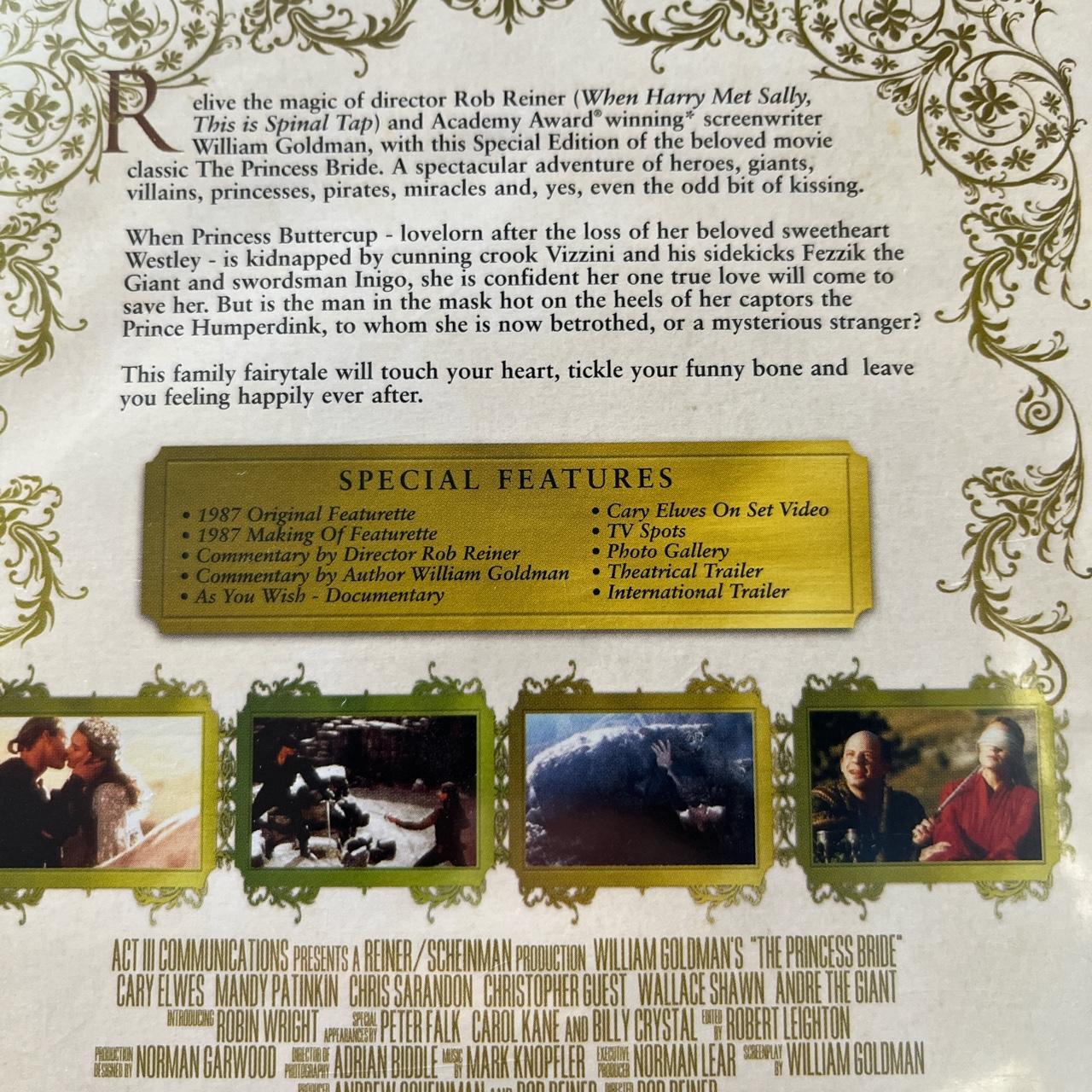 The Princess Bride: Special Edition - DVD Used but... - Depop