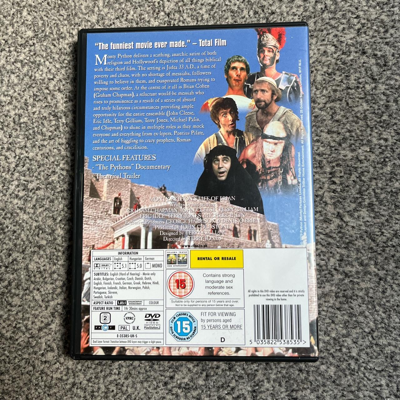 Monty Python’s Life of Brian - DVD Used but in... - Depop