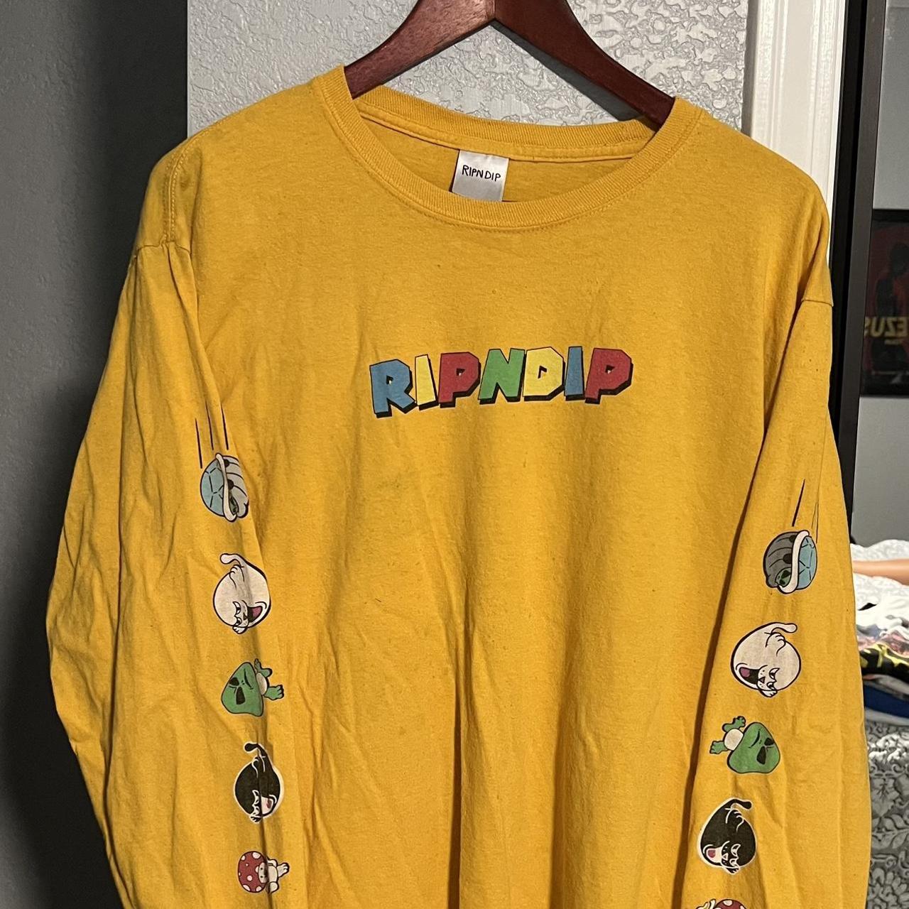 Ripndip Sz large Mario shirt Cool graphics and... - Depop