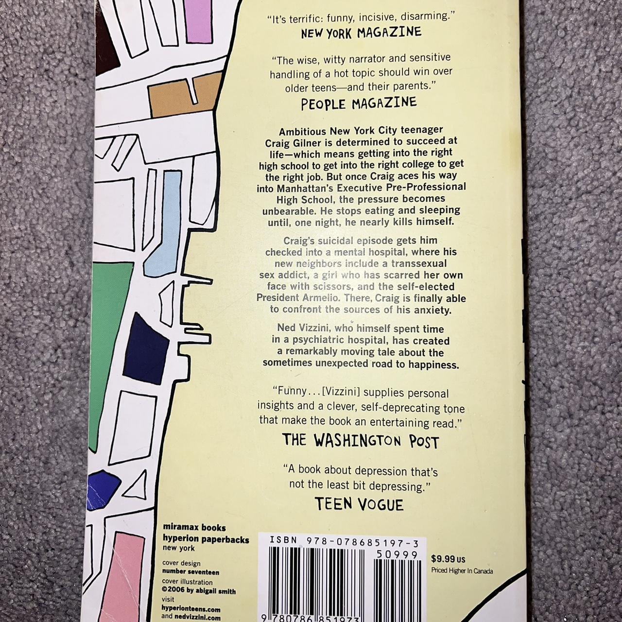 It's Kind of a Funny Story by Ned Vizzini - Depop