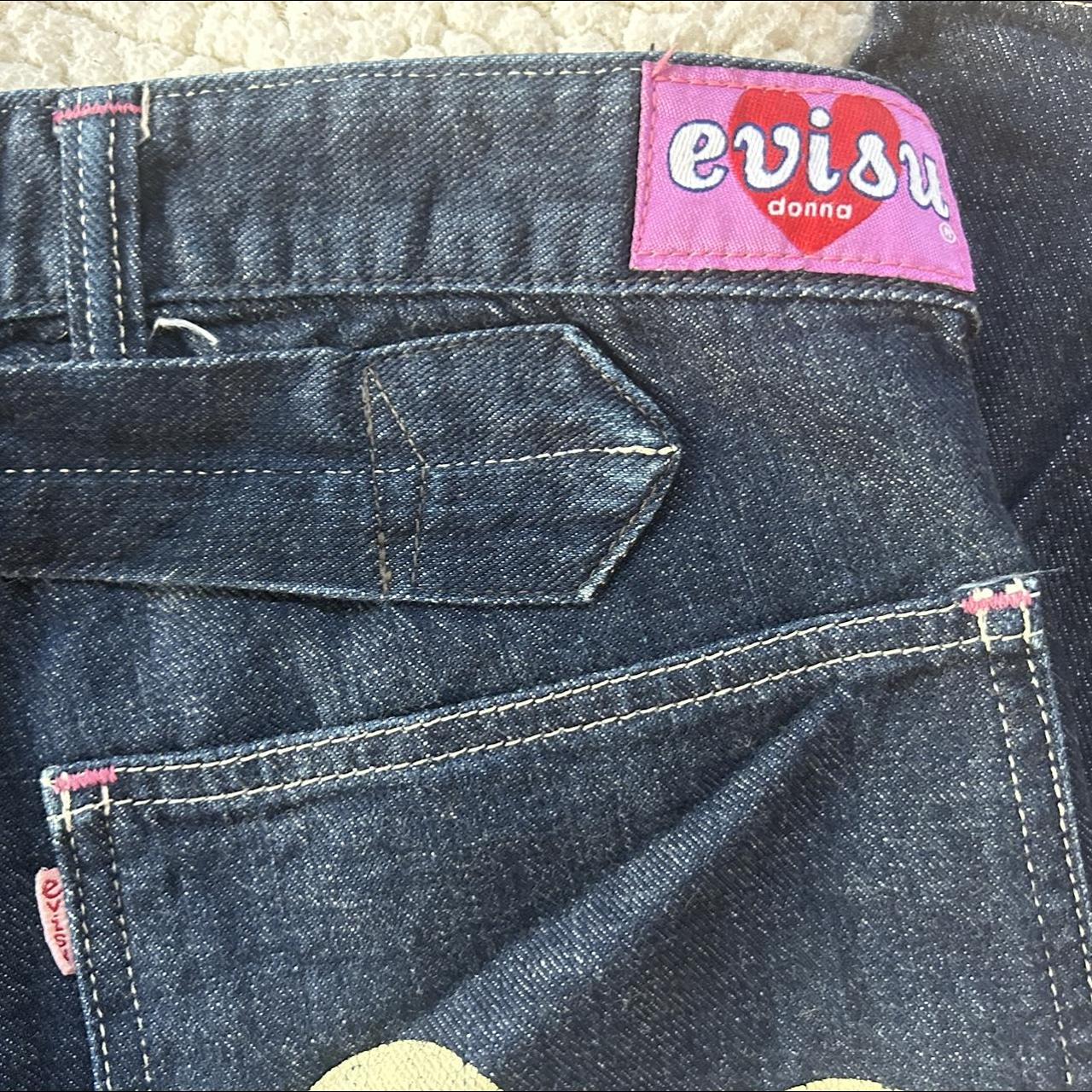 evisu jeans donna pink size women’s 27 * i bought... - Depop