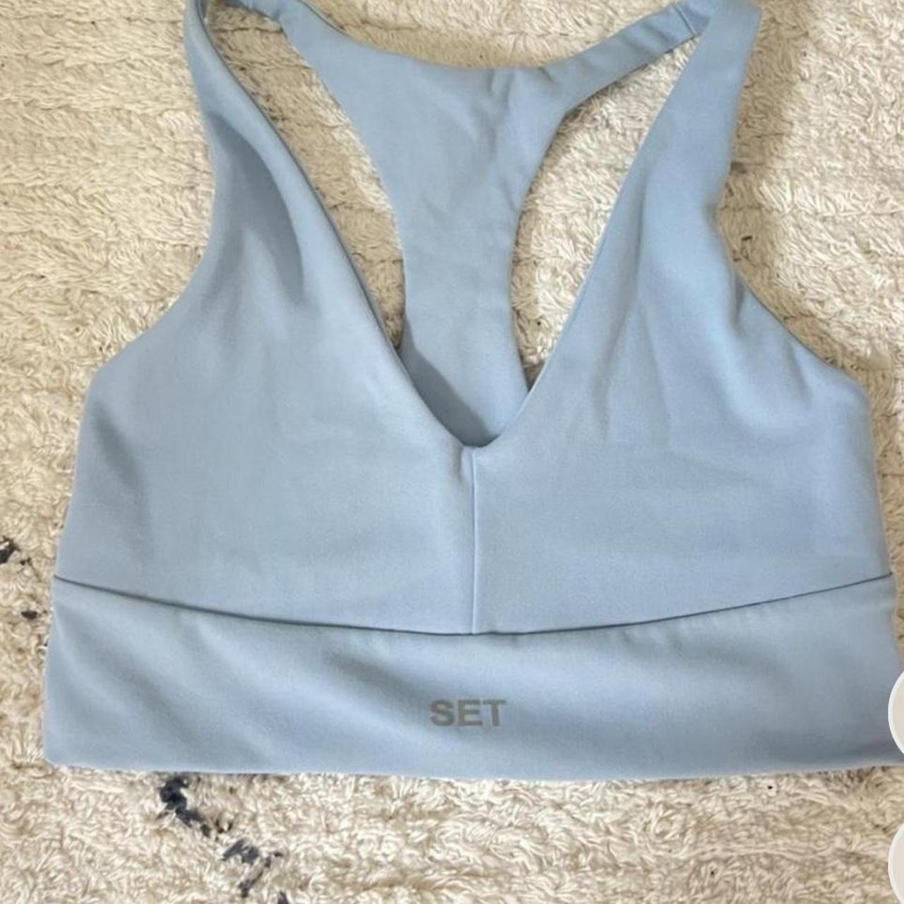 repop- SET active workout set! In great condition... - Depop