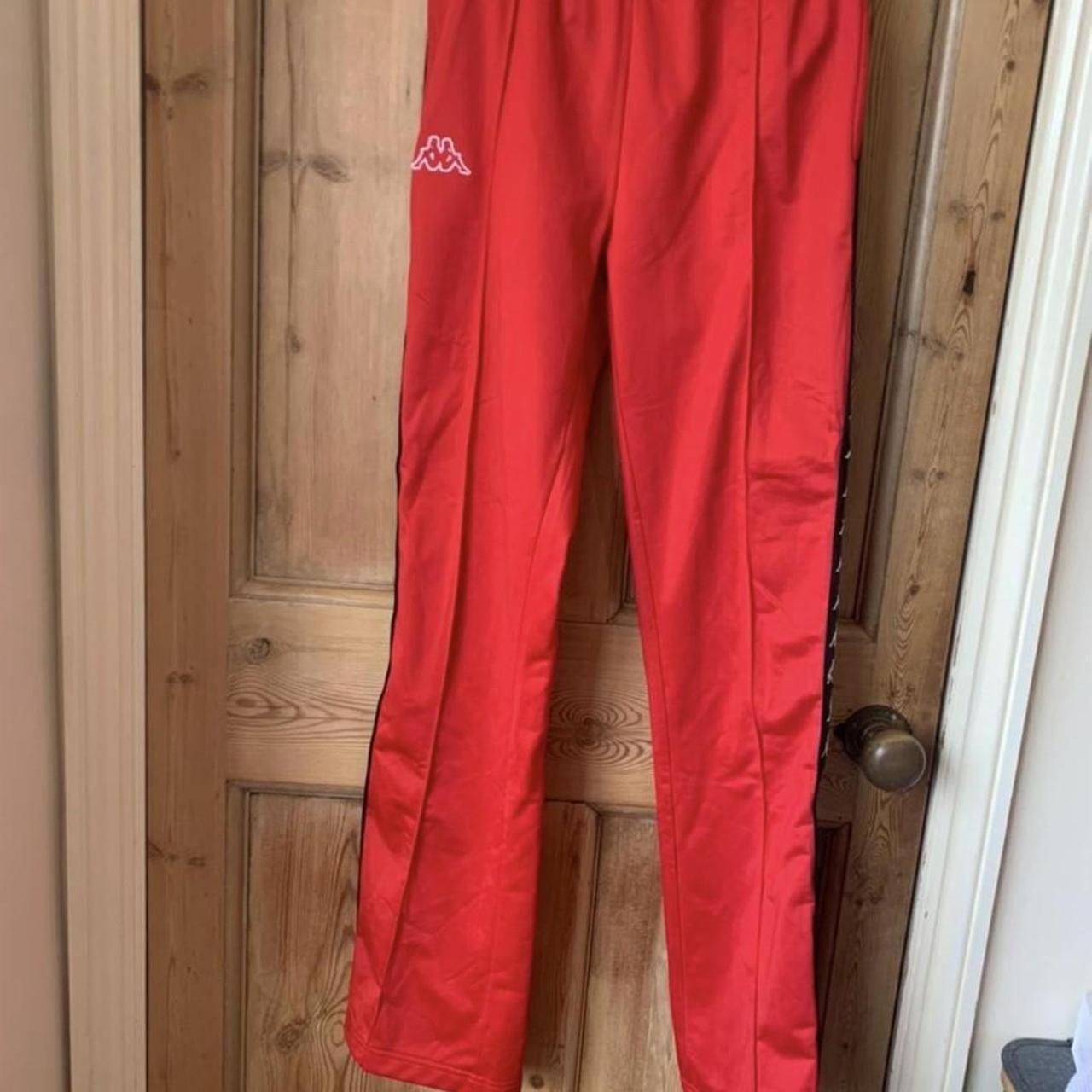 Kappa red and black tracksuit mens. Open to offers.... - Depop