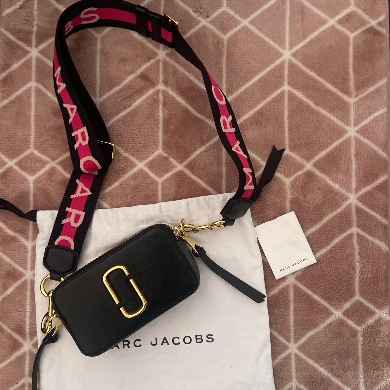 Marc Jacobs designer cross body bag. The black... - Depop