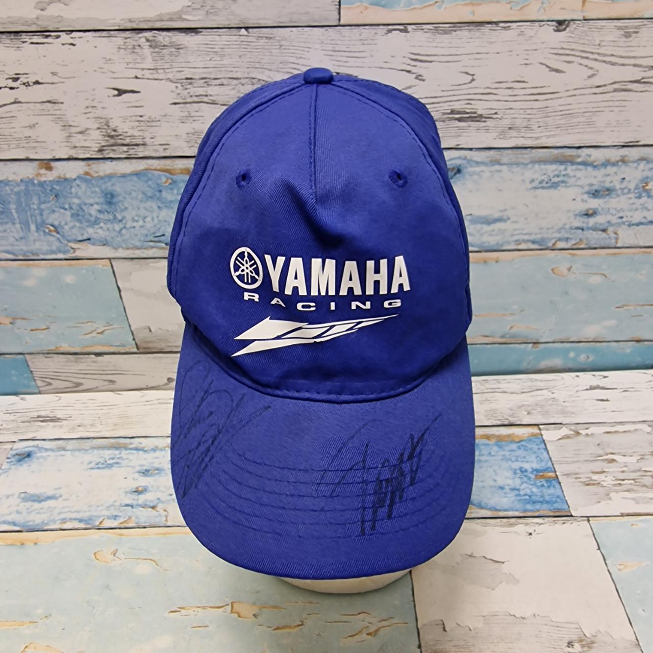 Hand Signed Yamaha Racing Cap Moto Gb Signatures ... - Depop