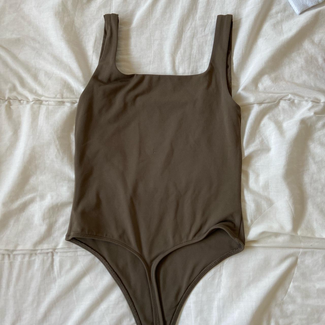 Aritzia babaton contour bodysuit Color dark brown - Depop