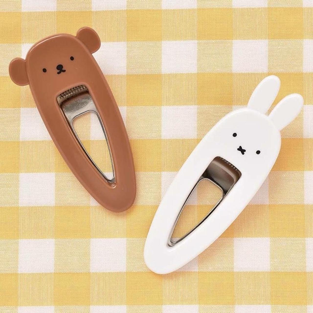 adorable miffy hair clips🐰 authentic miffy merch... - Depop