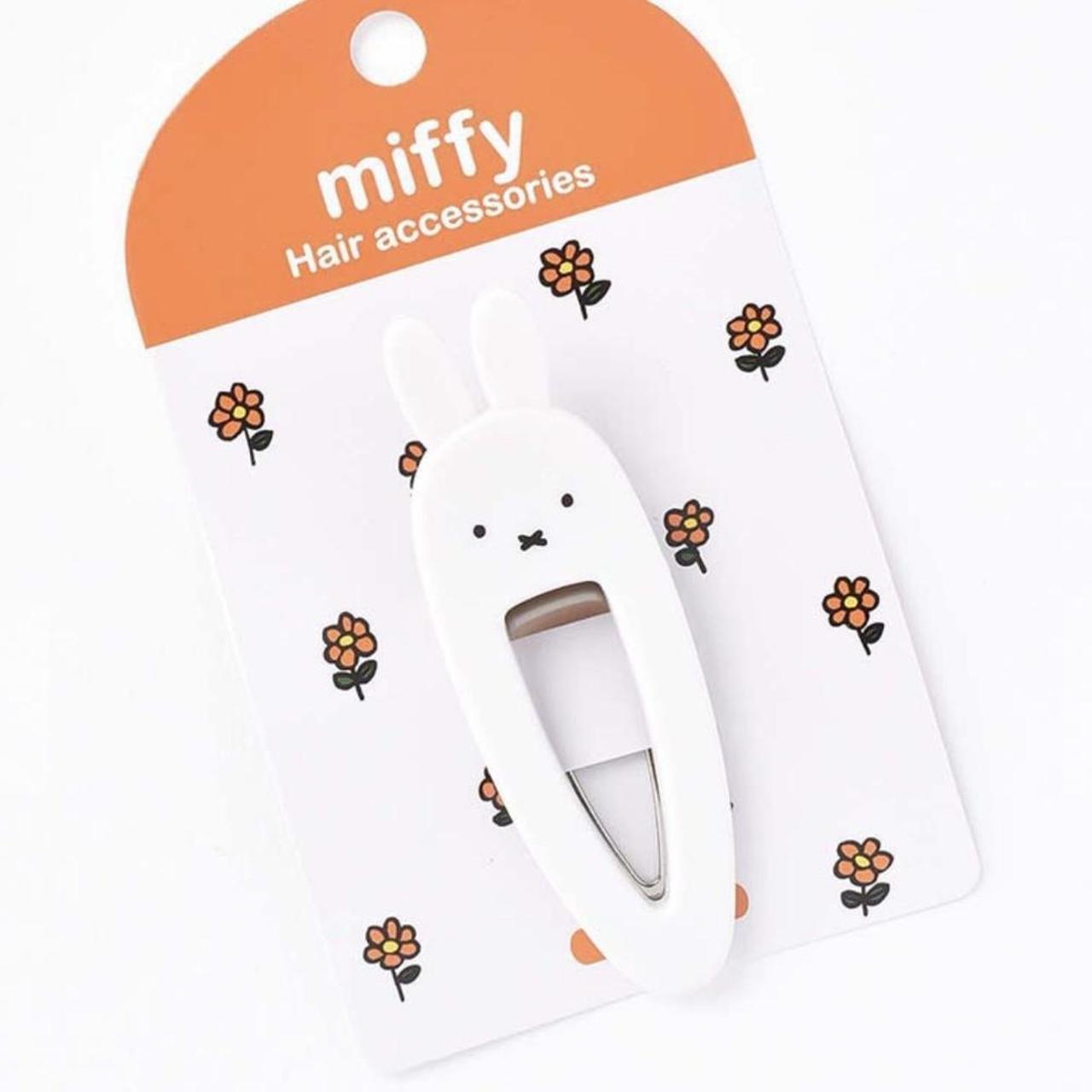 adorable miffy hair clips🐰 authentic miffy merch... - Depop