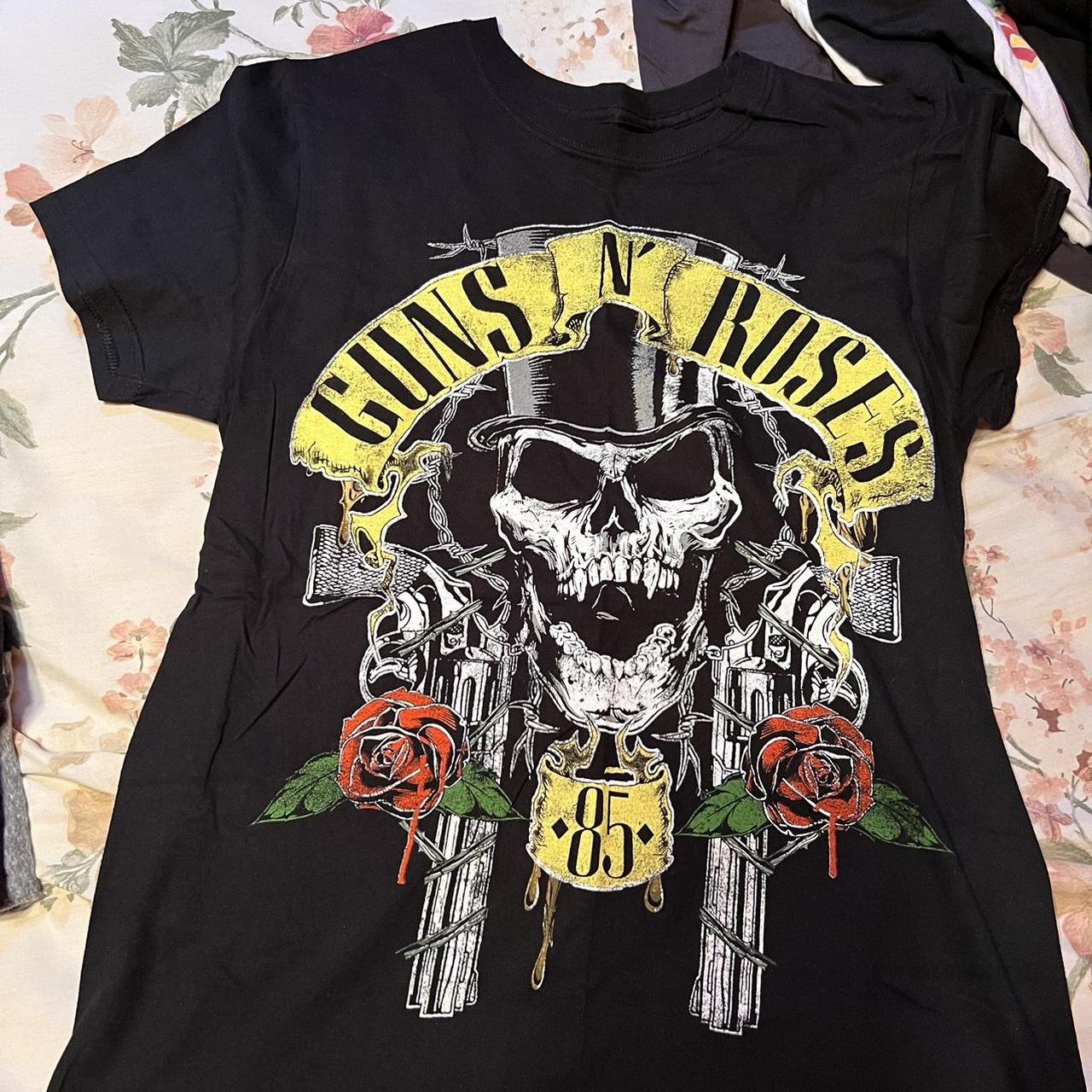 GNR 85’ tee size M Used and in okay shape. Sold as... - Depop