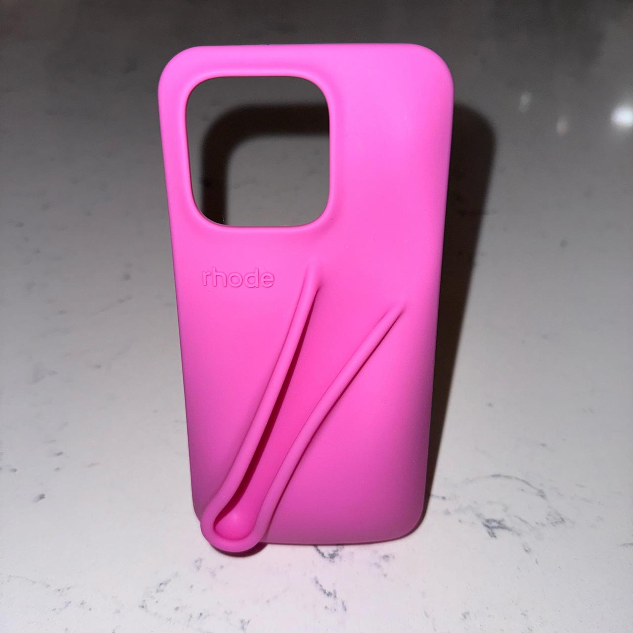 Hot Pink Rhode iPhone Case (iPhone 15 Pro) Brand... - Depop