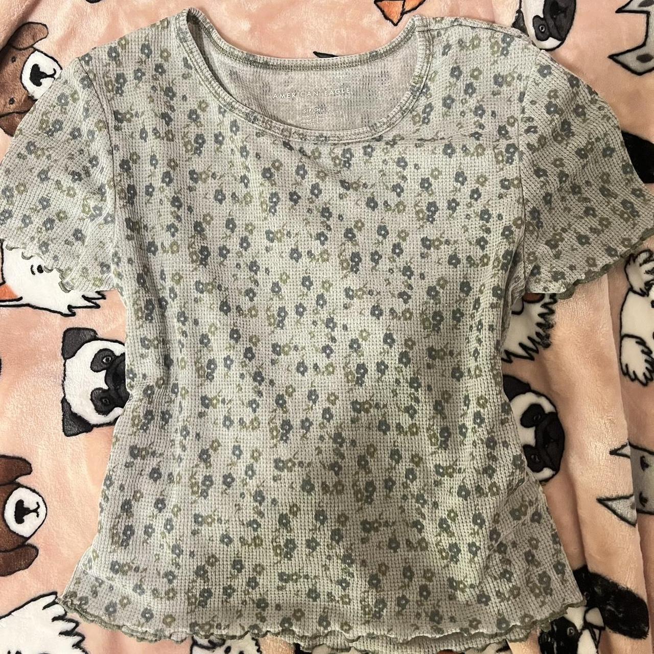 yellowjackets worn by shauna american eagle baby tee... | Depop